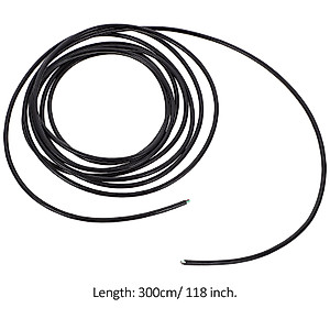 rosenice 4-Conductor Shielded Wire Guitar Circuit Wiring Hookup Wire Pickup Cable