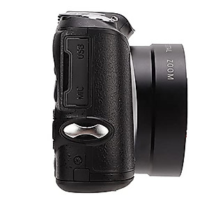 Kafuty-1 4K Digital Camera,HD 48MP Video Camera Digital Vlogging Camera with 3.2in IPS Screen,16X Digital Zoom Vlogging Camera,with 3.5mm External Microphone Port