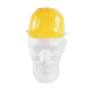 Super Z Outlet 12 Pack Yellow Construction Hard Hat Plastic Birthday Party Supplies Worker Caps Set Halloween Costume Toy