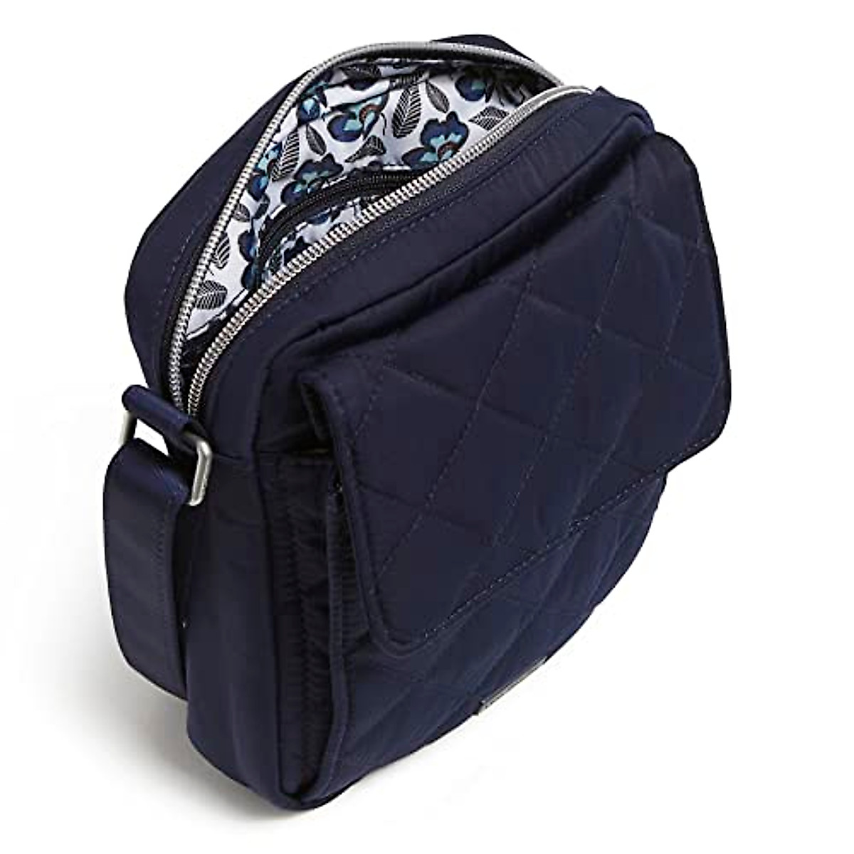 Vera Bradley Performance Twill Small Crossbody Purse, Classic Navy