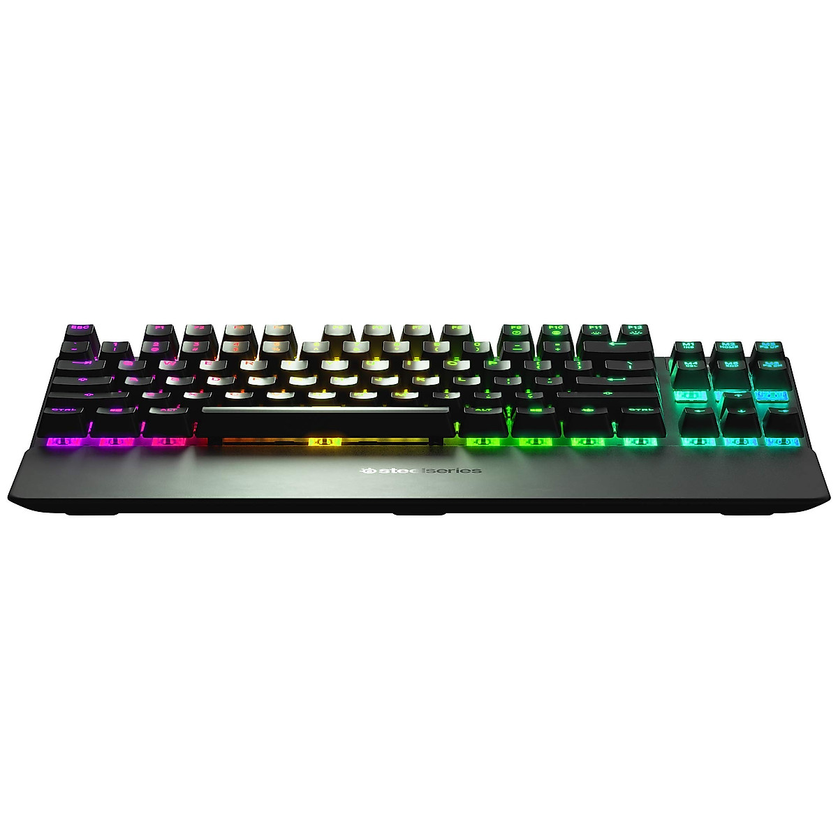 SteelSeries Apex 7 TKL - Mechanical Gaming Keyboard - OLED Display - Brown Switches - American (QWERTY) Layout