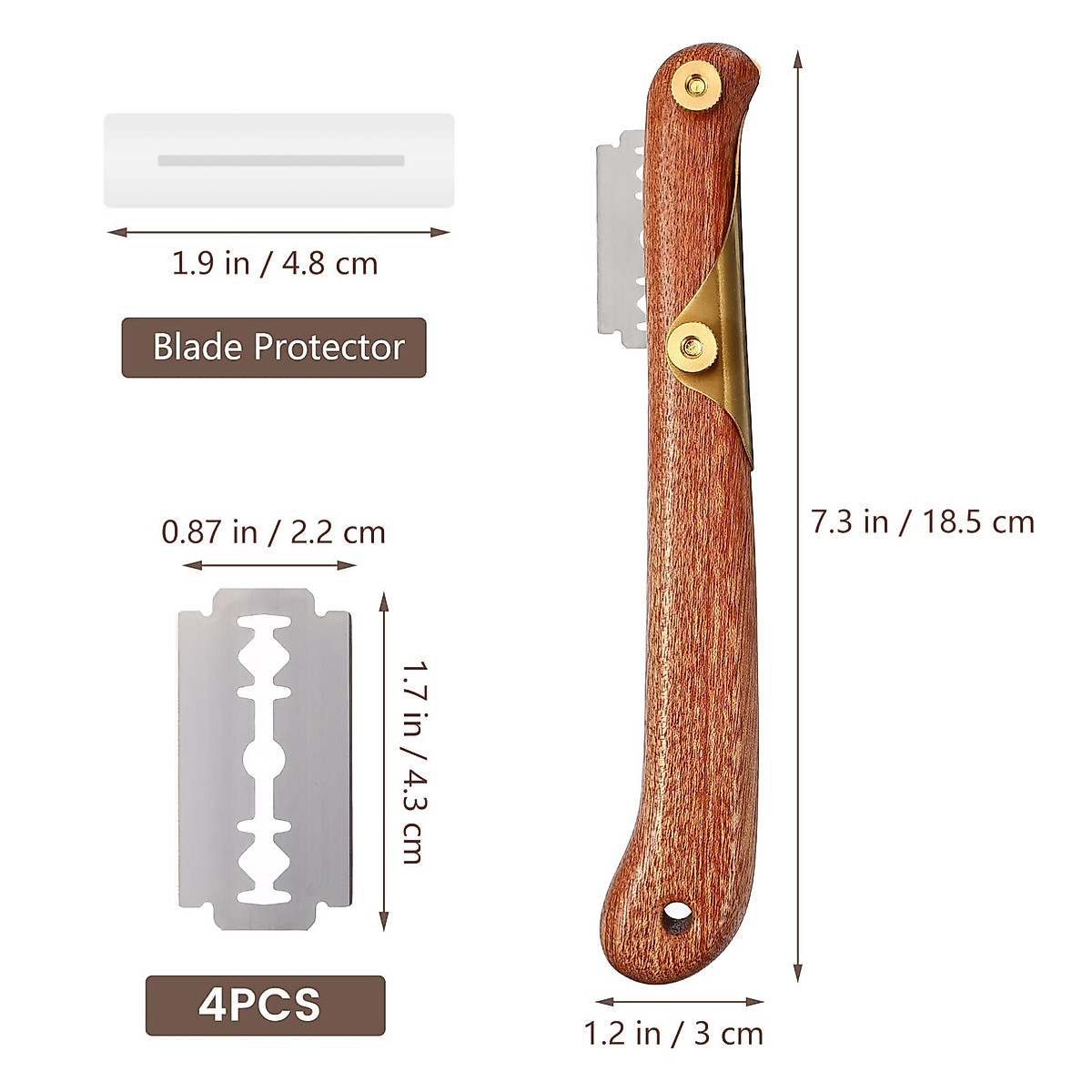 Tofficu Bread Lame Sourdough Scoring Tool Sourdough Bread Knife - Bread Making Accessories - Bread Razor Scorer With Blades and Storage Cover - Bread Cutter for Homemade Bread