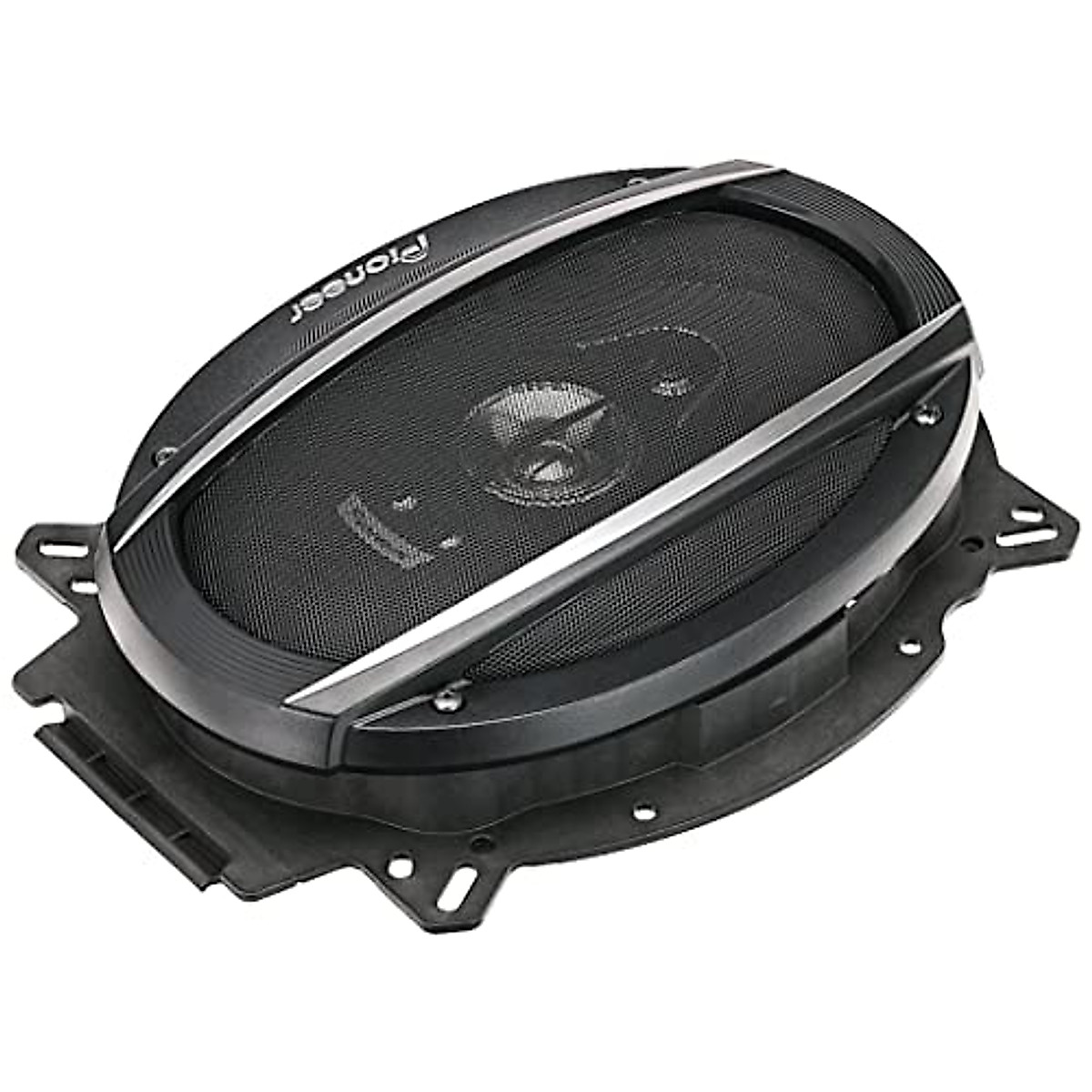 Pioneer TS-A6970F, 4-Way Car Audio Speakers, Full Range, Clear Sound Quality, Easy Installation and Enhanced Bass Response, 6” x 9” speakers