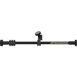 Bee Stinger B-Stinger MicroHex Counter Slide Stabilizer Dovetail Matte 15", Black