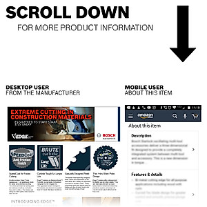 BOSCH DCB1072CD 10 In. 72 Tooth Edge Circular Saw Blade for Laminate