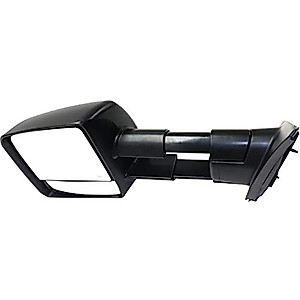 Garage-Pro Mirror Compatible with 2007-2021 Toyota Tundra Towing Mirror, Driver Side, Heated, Power Glass, Blind Spot Glass, In-housing Signal Light