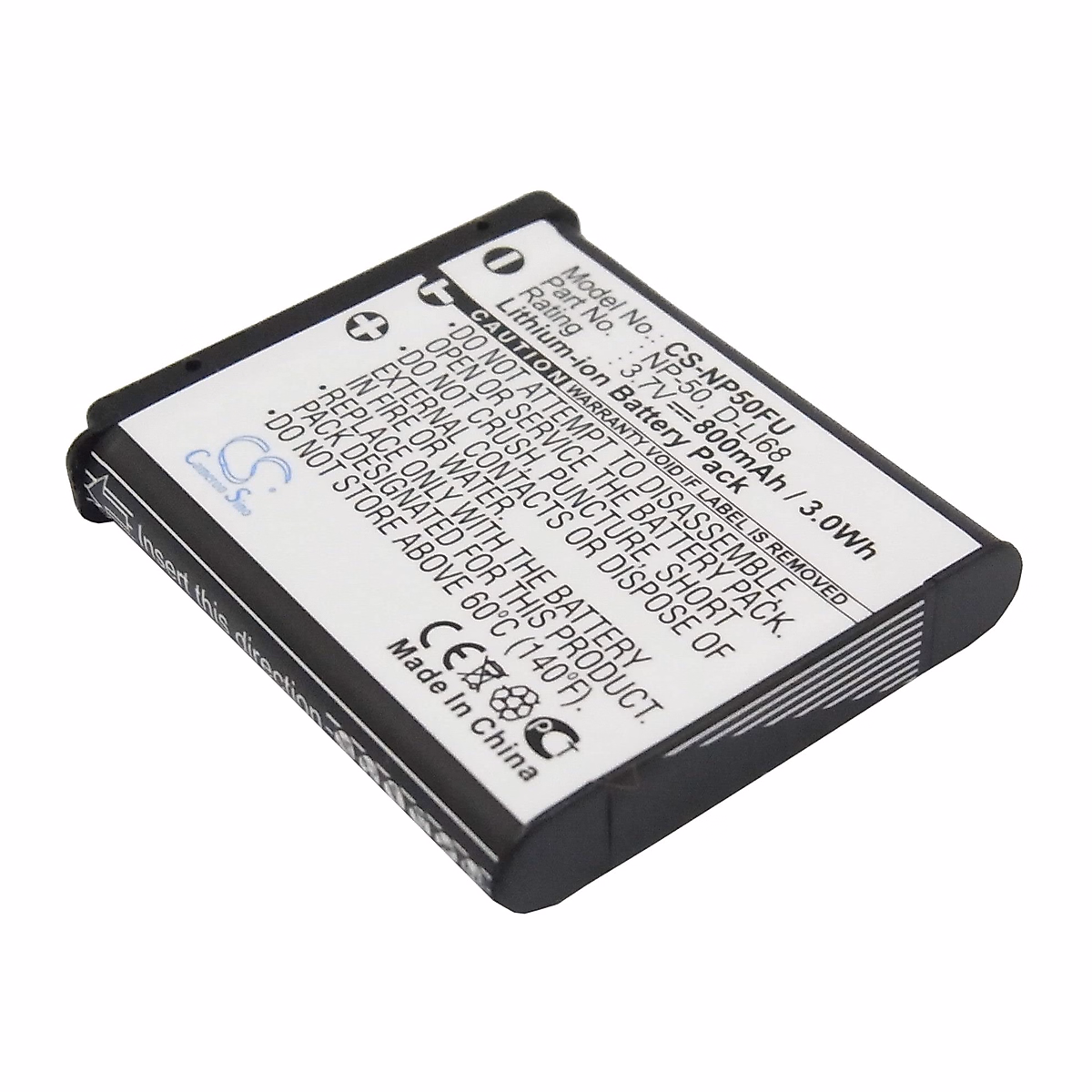 VINTRONS Battery for Fuji FinePix F900EXR, FinePix X10, FinePix X20, FinePix XF1, FinePix XP100 (800mAh/3.0Wh)