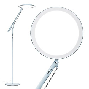 Cricut Bright 360, Ultimate LED Floor Lamp | Standing Lamp for Craft Room, Bedroom, and Office - Mist