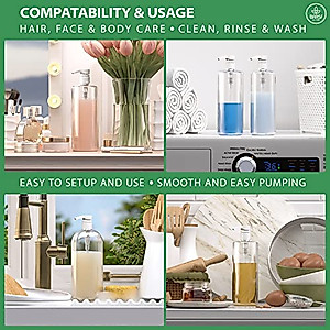 Universal Shampoo/Conditioner Pump for Bottle, 1 L/33.8 oz., Piece 2 White