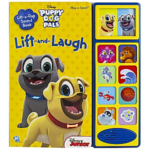 Disney Junior Puppy Dog Pals with Bingo and Rolly - Lift and Laugh Out Loud Sound Book - PI Kids (Play-A-Sound)
