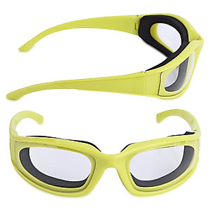 Onion Goggles Tears Onion Glasses Cutting Chopping Eye Protect Onion Cutting Goggles, Remove Fumes/Smoke/Steam/Vegetable Irritations, Cooking BBQ Kitchen Goggle for Cutting