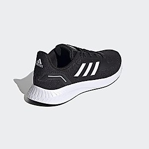 adidas Women's Runfalcon 2.0 Running Shoe, Black/Core White/Grey, 11