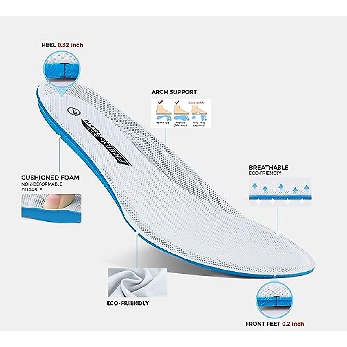 K KIP WOK Walking Shoes Women Fashion Rainbow Sneakers Tennis Shoes Lightweight Travel Artistic Leopard (White2,7B(M) US)