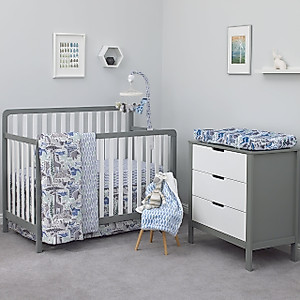 DwellStudio Safari Skies Animal/Jungle Musical Mobile, Blue/Gray