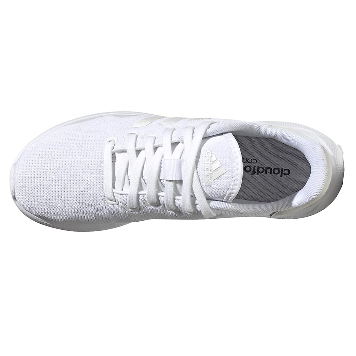 adidas Women's Puremotion 2.0 Sneaker, White/White/Zero Metallic, 7.5