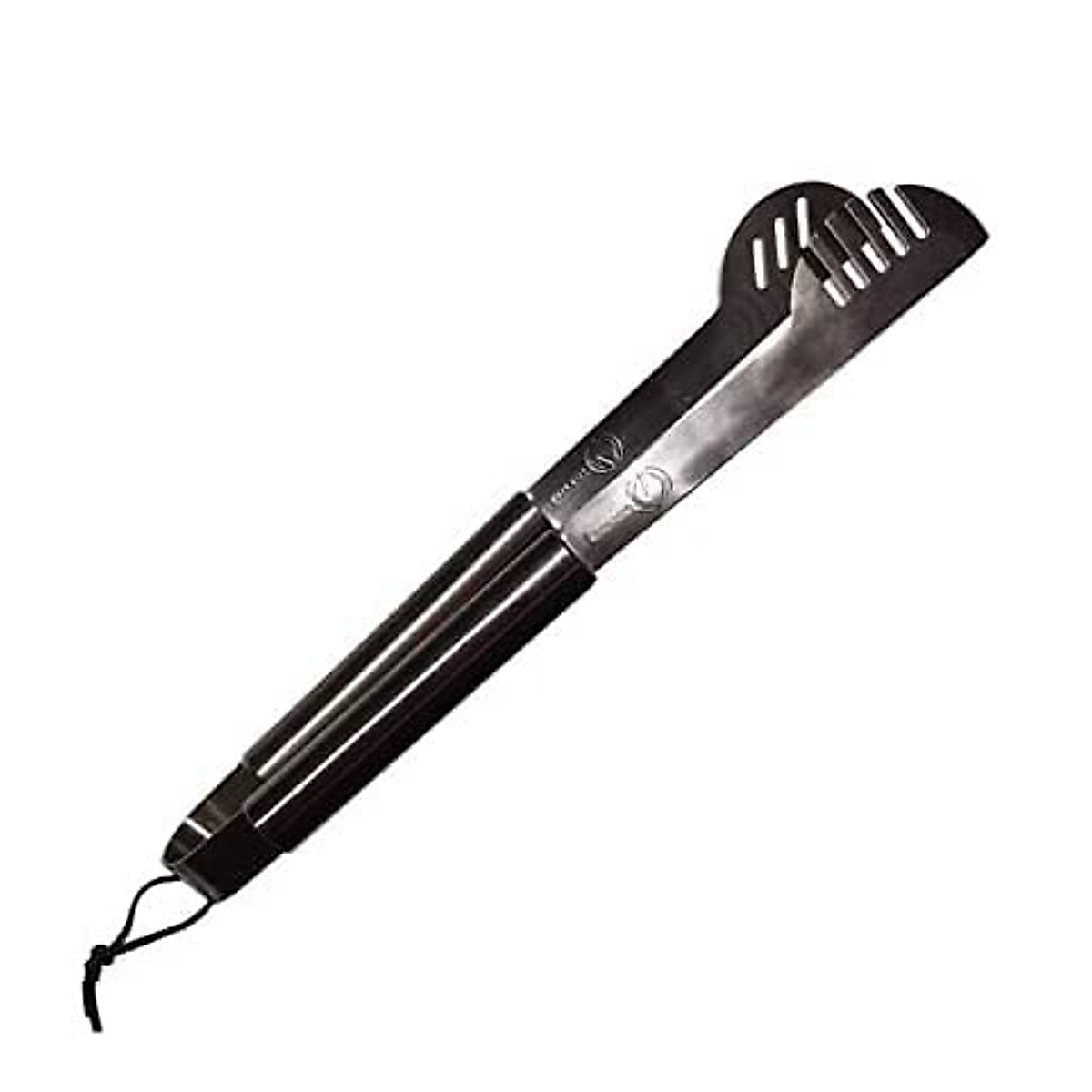 Cave Tools 17" Long Handle Stainless Steel Grill Tongs with Locking Bracket - BBQ Grill Accessories