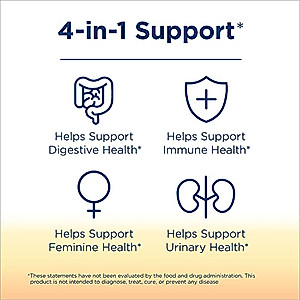 Renew Life Probiotics for Women, 50 Billion CFU Guaranteed, Probiotic Supplement for Digestive, Vaginal & Immune Health, Shelf Stable, Soy, Dairy & Gluten Free, 30 Capsules