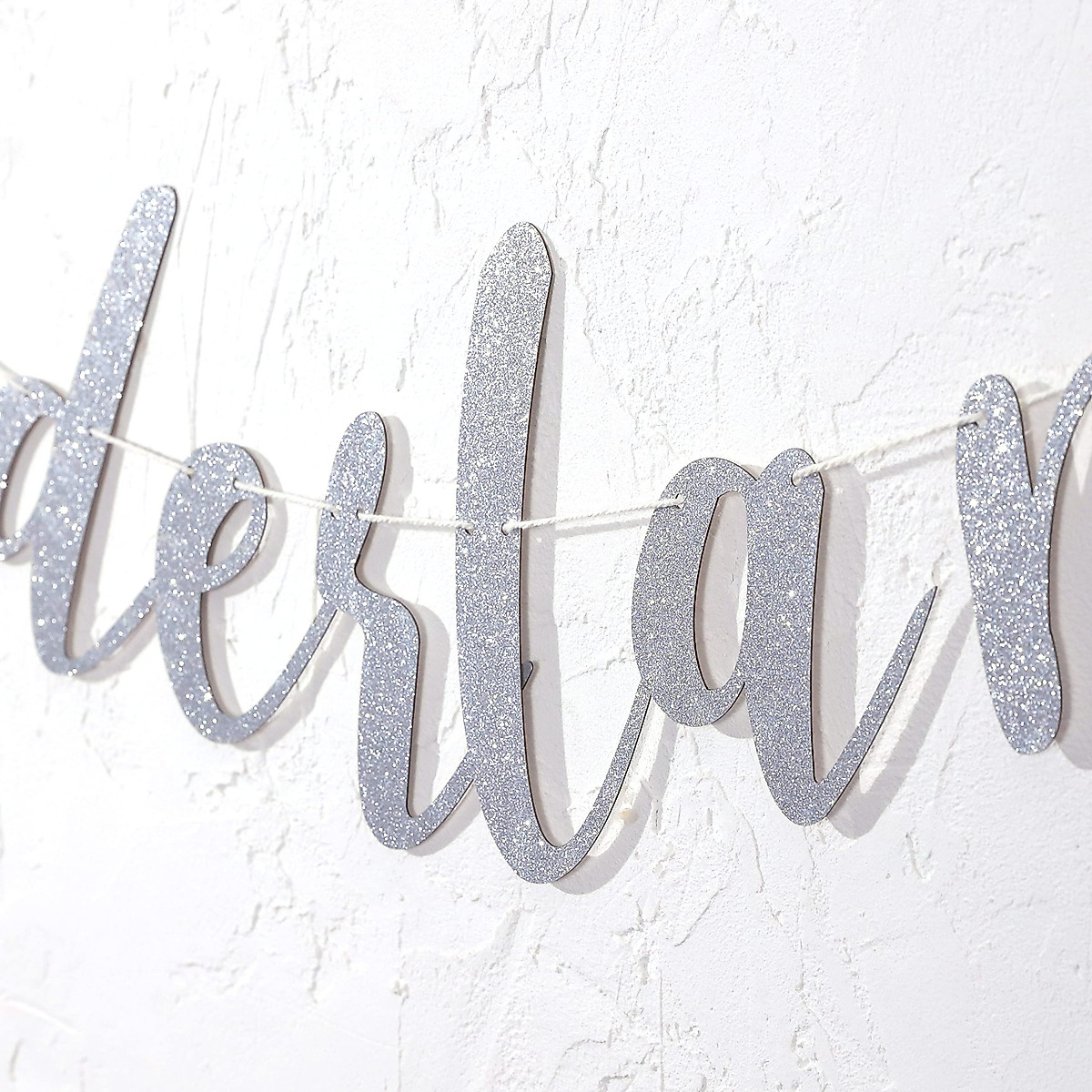 Winter Onederland Snowflake Banner - Winter/snowflake 1st Birthday,winter Party Decorations,silver Snowflake Banner,winter Onederland Birthday Sign