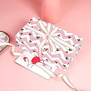 Buperor Black 28 Feet Gift Wrapping Paper Roll,Wedding Christmas Halloween Happy Birthday Gift Wrap,17 inches x 28 Feet Art Paper