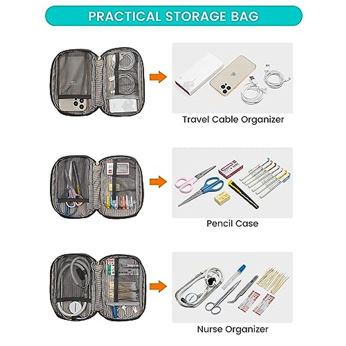 LOVEVOOK Laptop Backpack Women, Work Travel Laptop Backpack Purse for Women, Nurse Teacher Business Laptop Bag, Fashion College Backpack, Waterproof Wide Open Computer Back pack, 15.6 Inch, Black-Grey