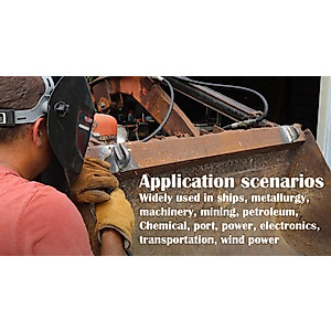 KEYHAO Weld On Grab Chain Hook G70 3/8" Weld On Chain Grab Hooks Bucket Flatbed Trailer Wrecker Tow Tie Down Forged Steel Working Load Limit: 6600 lbs