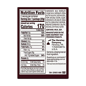 HERSHEY'S Milk Chocolate with Mini Marshmallows Hot Chocolate Bomb, Candy, Bulk, 1.25 oz Gift Boxes - Pack of 12