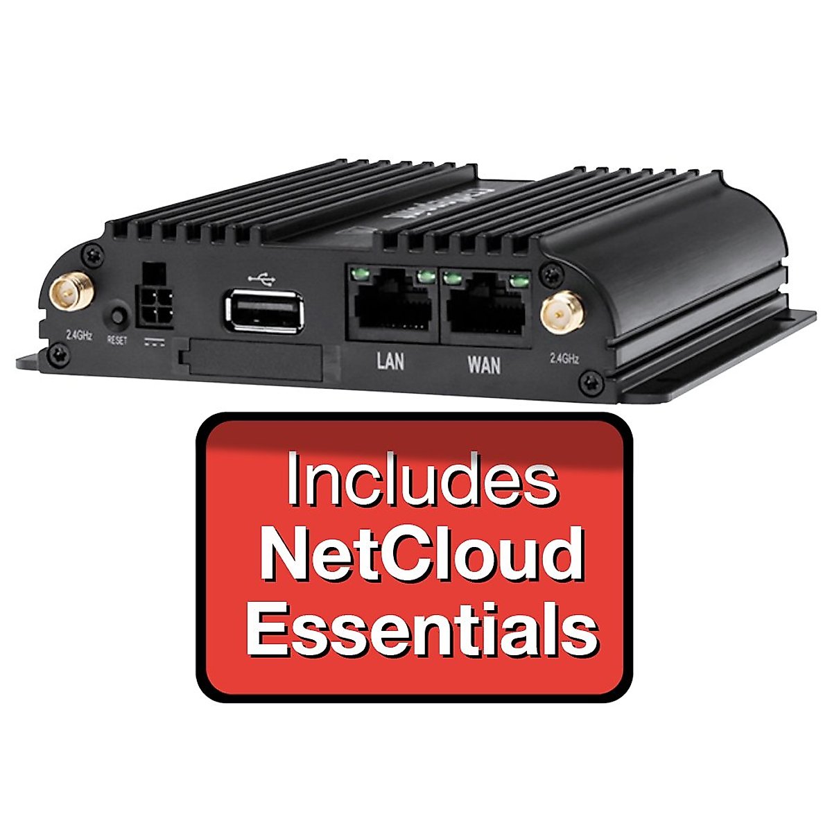 CRADLEPOINT, IBR650B ROUTER NO WIFI (LP4 MODEM), NORTH AMERICA AND 3-YR NETCLOUD ESSENTIALS FOR IOT ROUTERS (STANDARD) WITH SUPPORT, REQUIRES PARTNER AUTHORIZATION, DROP SHIP ONLY