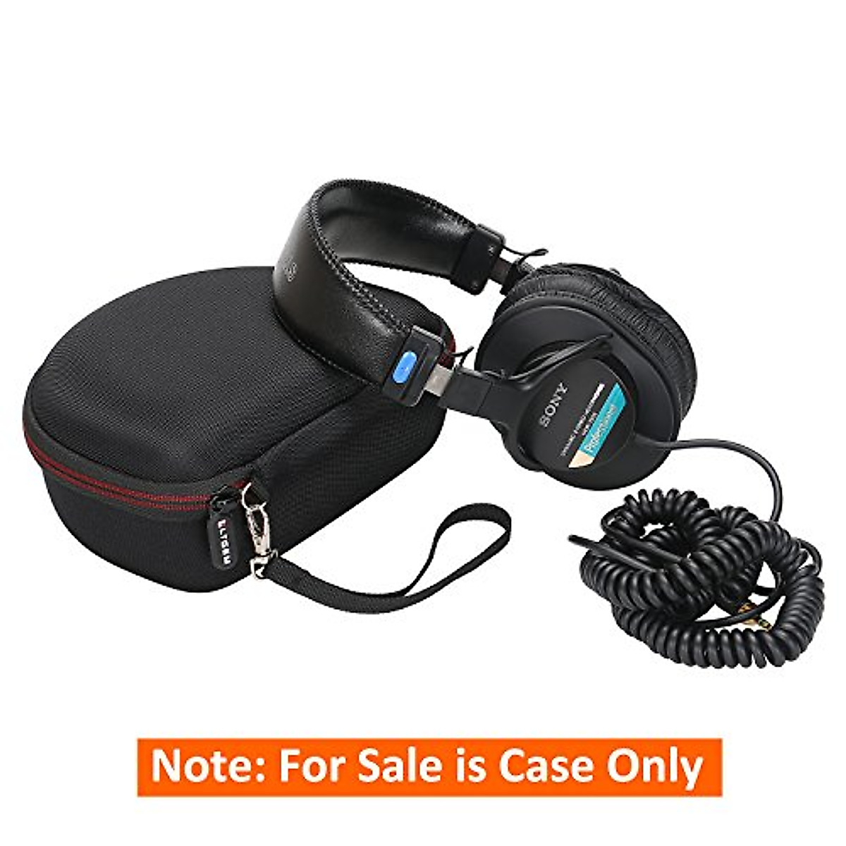 LTGEM Hard Headphones Case for Sony MDR7506 Professional Large Diaphragm Headphone - Travel Carrying Storage Bag