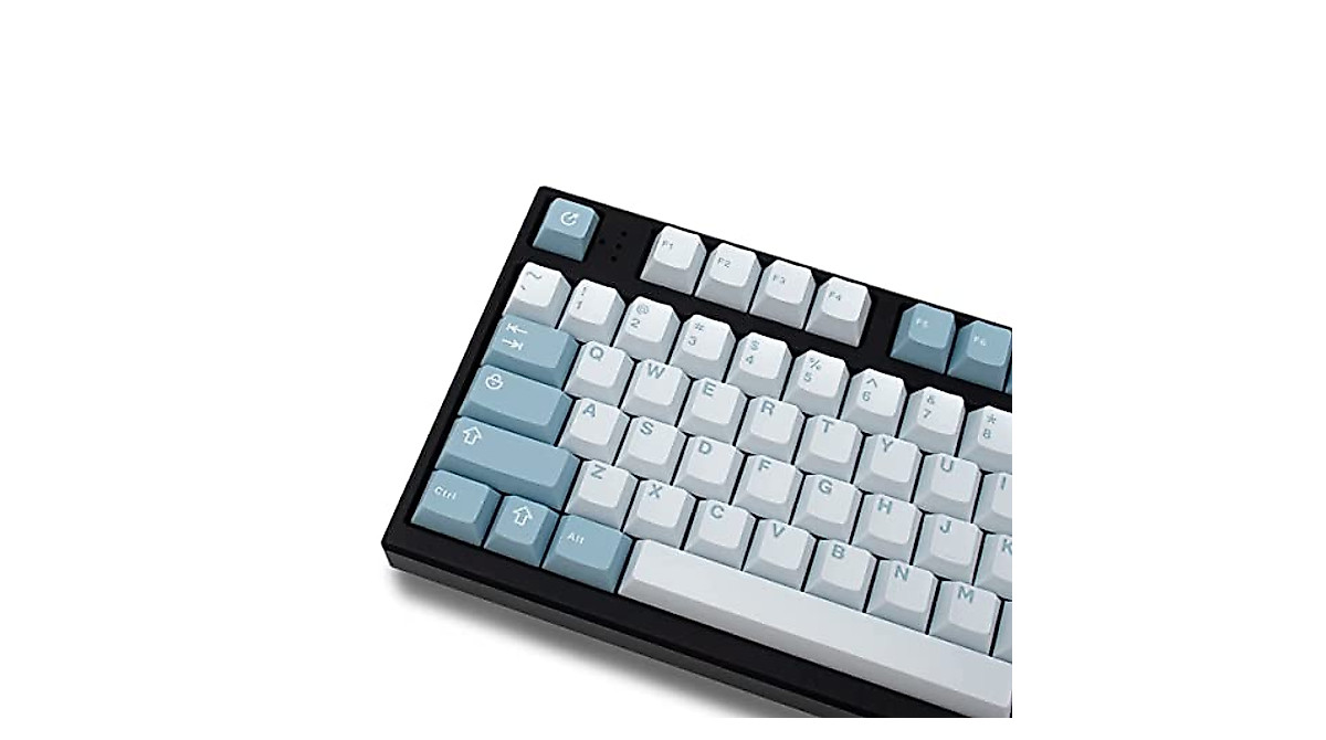 mintcaps Dreams Blue White Keycaps Set 121 Keys Cherry Profile ...