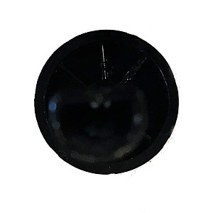 RCK Sales Fireplace Gas Log Safety Pilot Gas Valve Black Knob & Four Inch Extension Handle