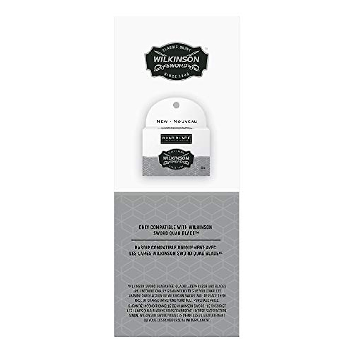 Wilkinson Sword Quad Blade Razor for Men With 5 Quad Blade Razor Refills