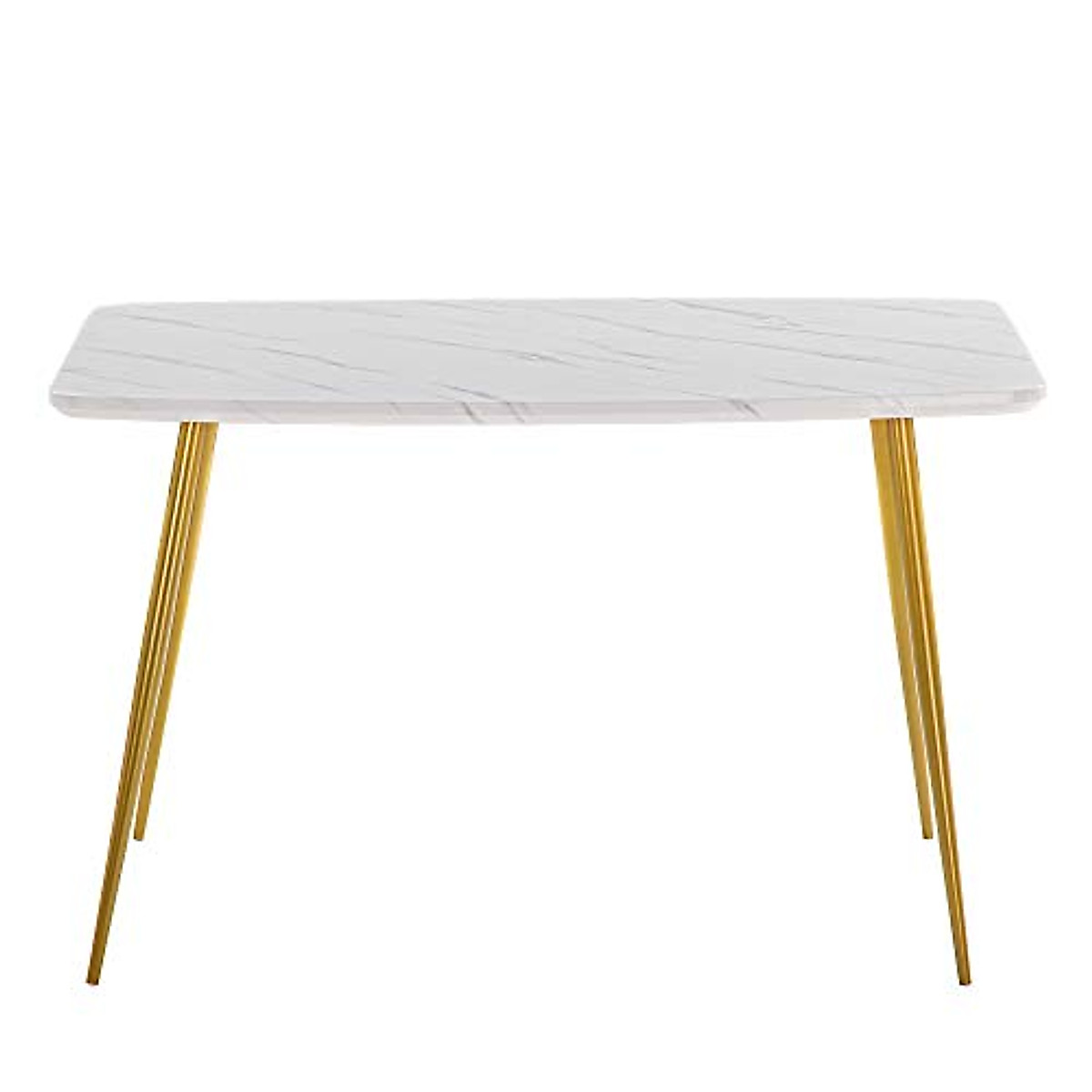 YInonma Marble Dining Table [120x74x76cm] White