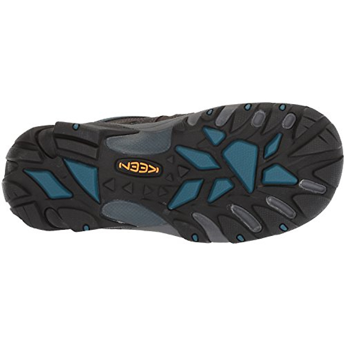 KEEN Men's Voyageur Low Height Breathable Hiking Shoes, Alcatraz/Legion Blue, 12