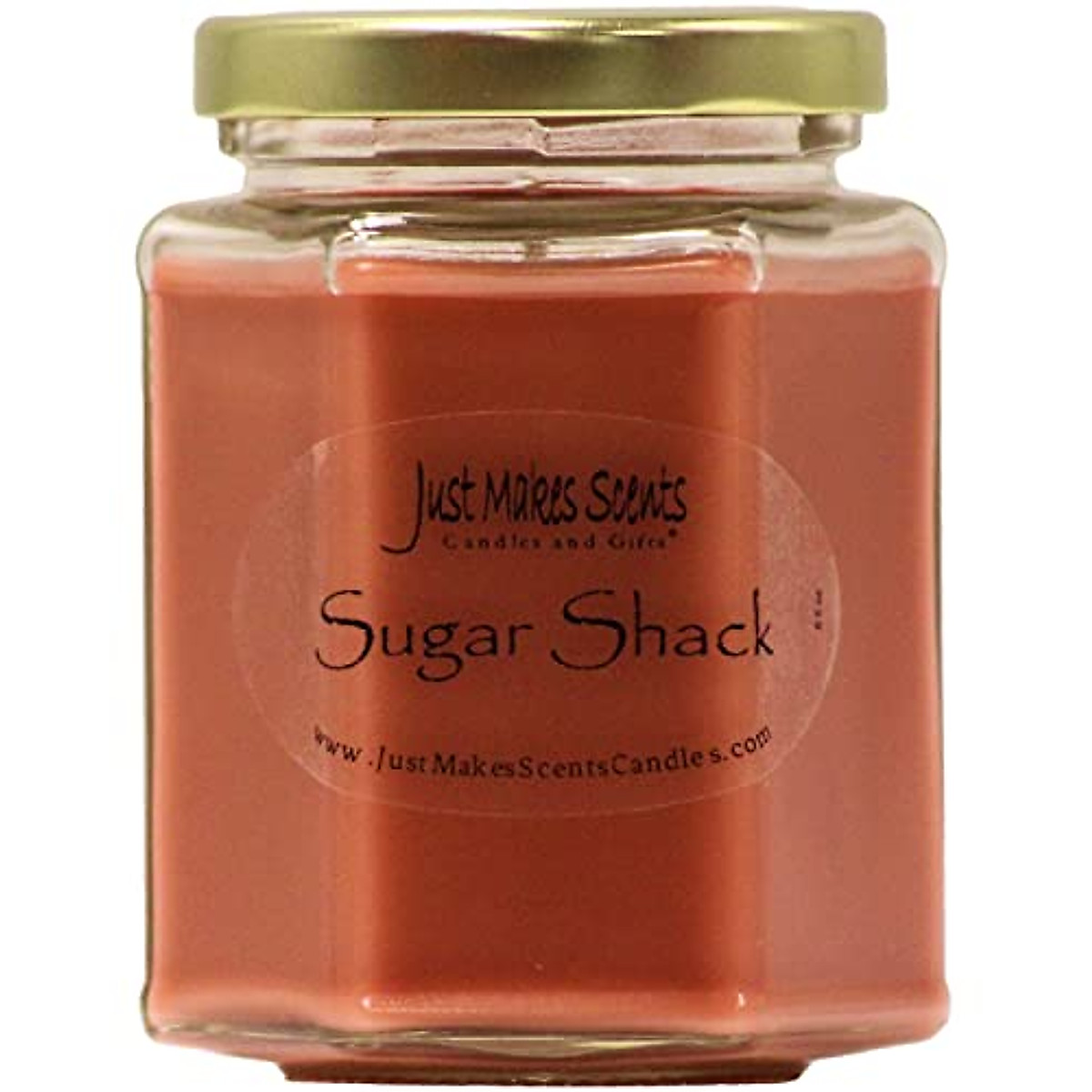 Sugar Shack (Maple, Bourbon & Gunpowder) Blended Soy Candle by Just Makes Scents