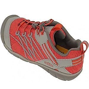 KEEN Kids' Chandler CNX Comfortable Sneakers, Drizzle/Dubarry, 7 Toddler