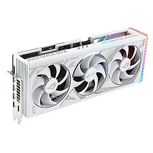 ASUS ROG Strix GeForce RTX™ 4080 White OC Edition Gaming Graphics Card (PCIe 4.0, 16GB GDDR6X, HDMI 2.1a, DisplayPort 1.4a)