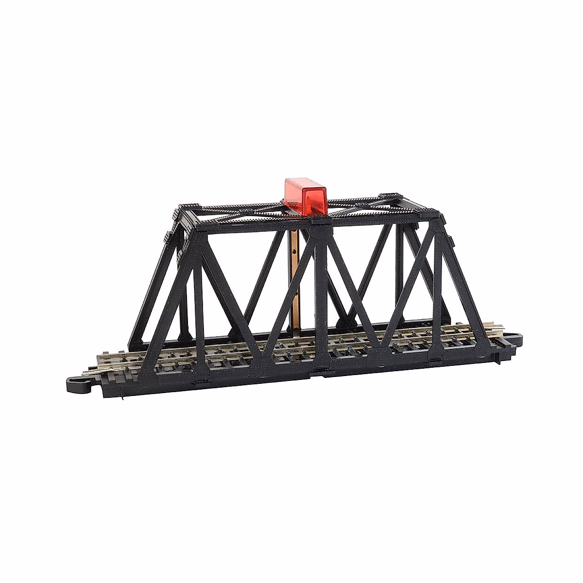 Bachmann Trains - E-Z Track Blinking Bridge - N Scale (44873), Black Small