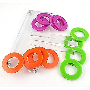 Hypeety Parrot Parakeet Cockatiels Conure Macaw African Greys Cockatoo Amazon Eclectus Budgies Cage for Bird Intelligence Development Training Toys