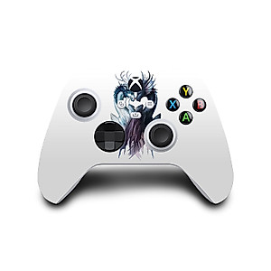 Head Case Designs Officially Licensed Jonas JoJoesArt Jödicke Yin and Yang Dragons Art Mix Matte Vinyl Sticker Gaming Skin Case Cover Compatible with Xbox Series S Console and Controller Bundle