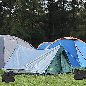 ESINGMILL Saddlebag Sand Bags for Photography Video Equipment, 2 Pack Super Heavy Duty Empty Sandbag Weight Bags for Photo Video Studio Stand, Light Stand Tripod and Jib Arm Mini Camera Crane