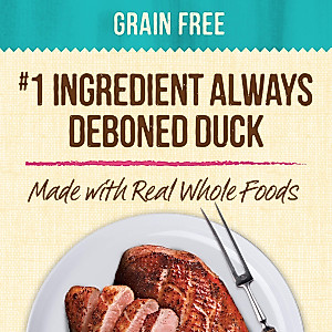 Merrick Lil’ Plates Grain Free And Gluten Free Natural Wet Dog Food For Small Dogs, Soft Dainty Duck Medley - (Pack of 12) 3.5 oz. Tubs