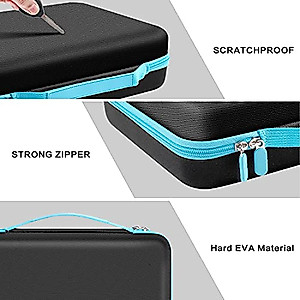 Knife Display Case for 45+ Pocket Knives, for Butterfly Knife Storage Bag, Folding Knives Organizer Holder Box, Knives Collection Protector for Survival, Tactical, Outdoor, Kitchen, EDC Mini Knife