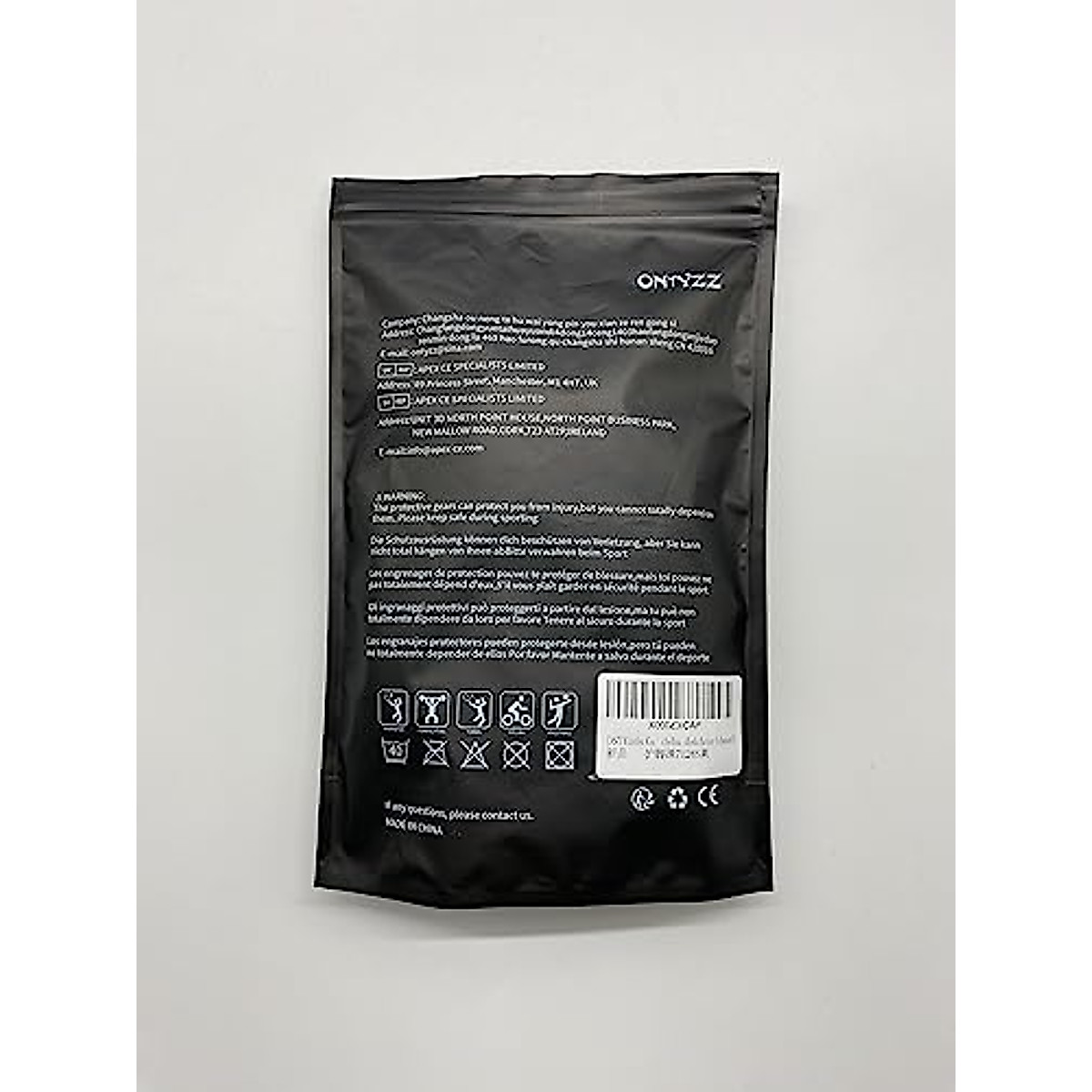 ONTYZZ 1 Pair Kids Ankle Brace Ankle Compression Sleeve Adjustable Ankle Support Brace for Football Basketball Dancing Black/S