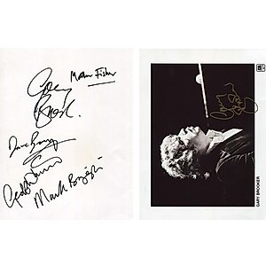 Procol Harum ROCK BAND autographs, signed photo & card