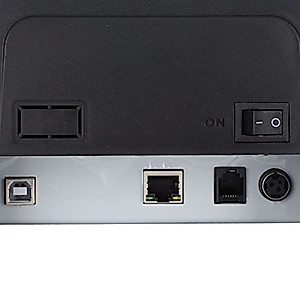 Mini Thermal Printer, Compact Portable Mobile Printer, 300mm/s High Speed Printing Speed, for Logistics, Restaurants, Milk Tea Shops, Takeaways(US)