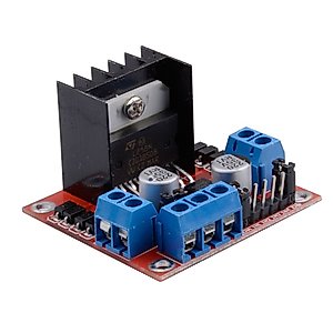 Qunqi 2Packs L298N Motor Drive Controller Board Module Dual H Bridge DC Stepper For Arduino