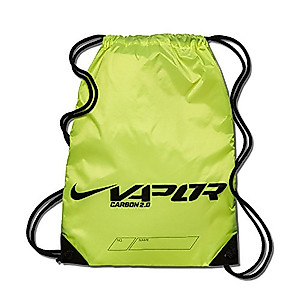 Nike Vapor Carbon Elite TD Mens Football Cleats Black/White 631425 011 (13.5 M US)