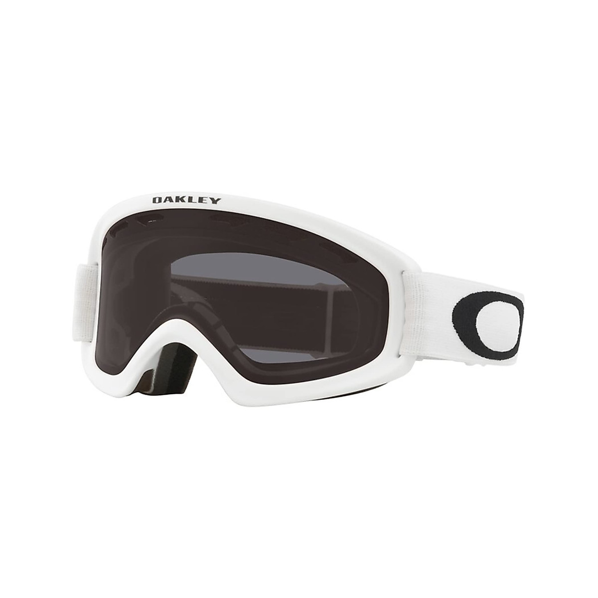 Oakley O-Frame 2.0 Pro M OO7125 Matte White w Dark Gy Ski Goggles For Men For Women + BUNDLE with Designer iWear Eyewear Kit