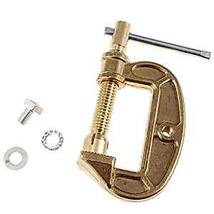 Almencla Welder Ground -Style, Heavy Duty Copper Welding Earth Clamping for Welder Machine