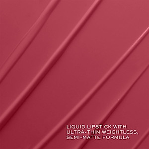 Lancôme L'Absolu Rouge Drama Ink Semi-Matte Liquid Lipstick - Highly Pigmented - All Day Wear - 270 Peau Contre Peau